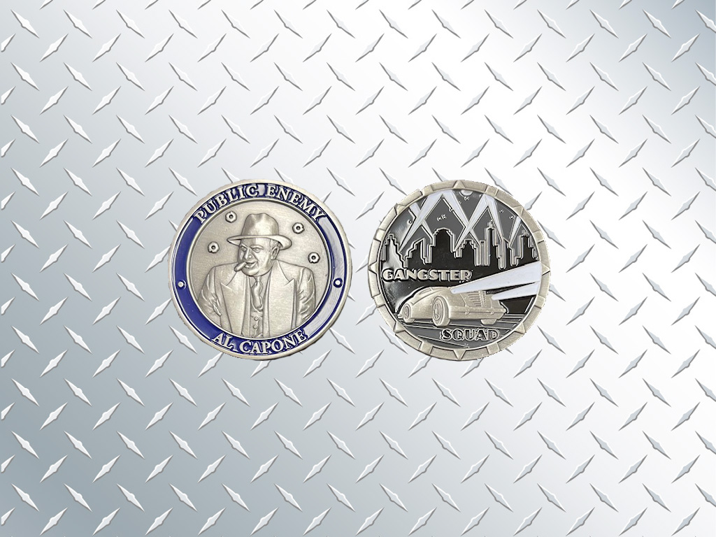 Al Capone Public Enemy Coin 2″ - Hero Industries