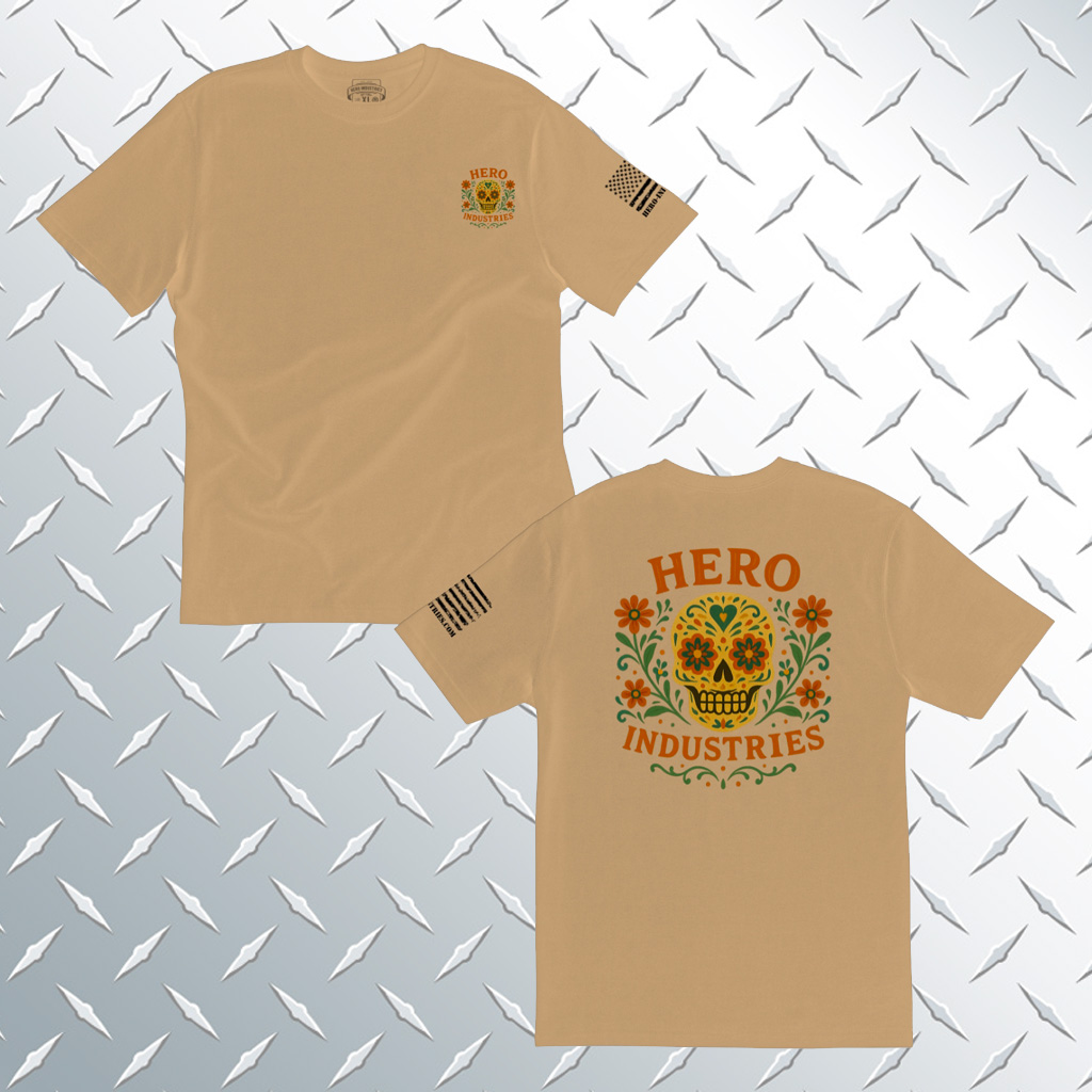 Hero Industries Sugar Skull T-Shirt - Hero Industries